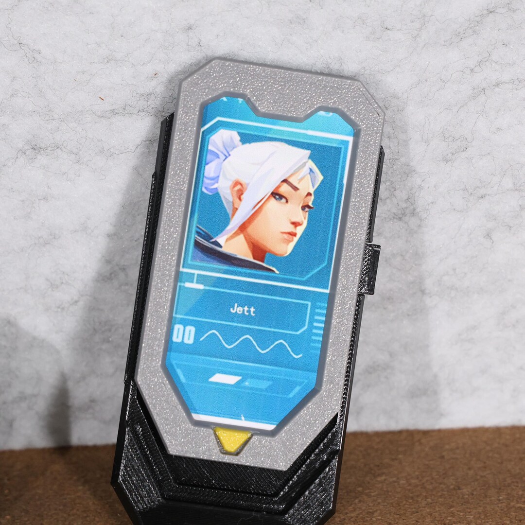 Custom Valorant Agent ID Badge With Magnetic Snap Gamer Tag Cosplay ...