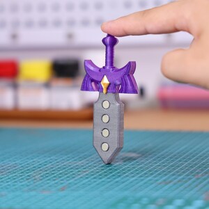 3D Printed Master Sword Fidget Toy- Inspired by Zelda, Stress Relief ...