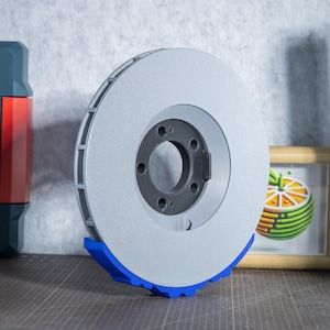 Brake Disc LED Lamp Racing Rotor Light Red Glow Button Color Changing ...