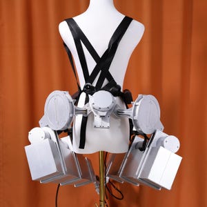 Attack on Titan Life-size 3D Vertical Maneuver Gear ODM Replica PVC ...