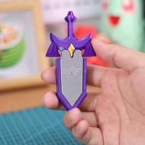 3D Printed Master Sword Fidget Toy- Inspired by Zelda, Stress Relief ...