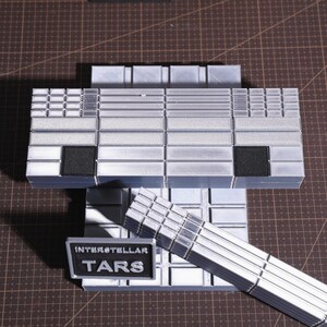 Interstellar TARS Robot Model Custom Figure Magnetic Joints, Science ...
