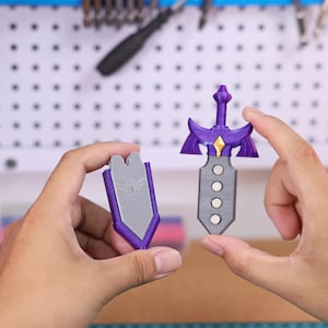3D Printed Master Sword Fidget Toy- Inspired by Zelda, Stress Relief ...