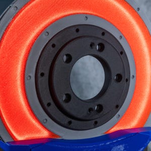 Brake Disc LED Lamp Racing Rotor Light Red Glow Button Color Changing ...