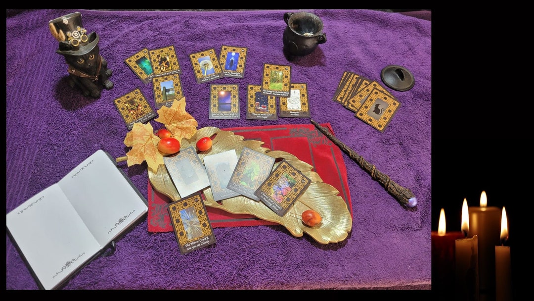 Spellcaster Oracle Cards - Etsy