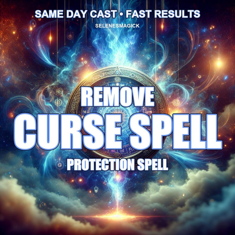 Remove Curse Spell | Hex Removal and Protection | Break Negative Spell ...