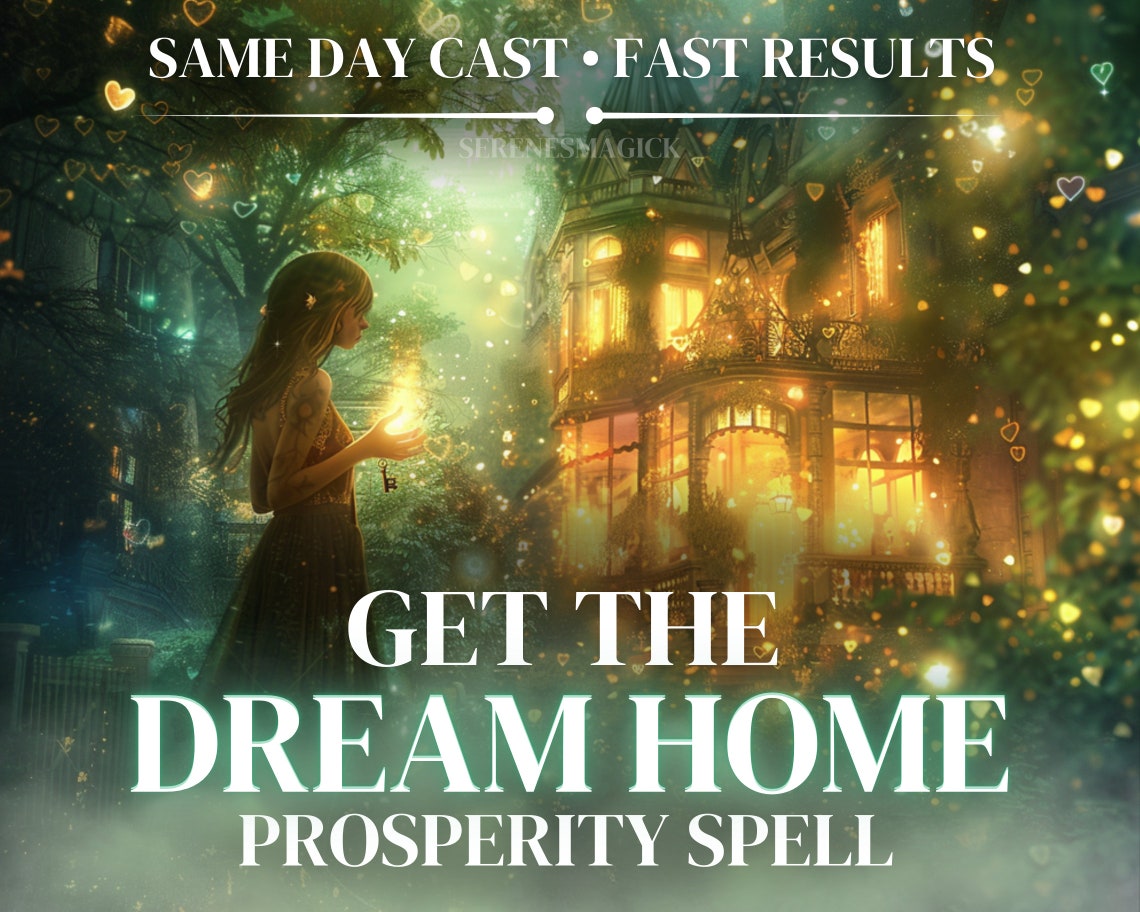 Dream Home Spell | Manifest Ideal Living Space - Etsy