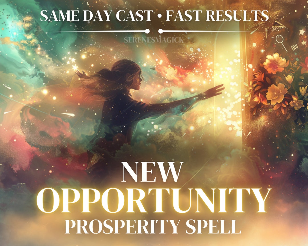 NEW OPPORTUNITY Spell | Manifest Success | Powerful Growth Ritual ...
