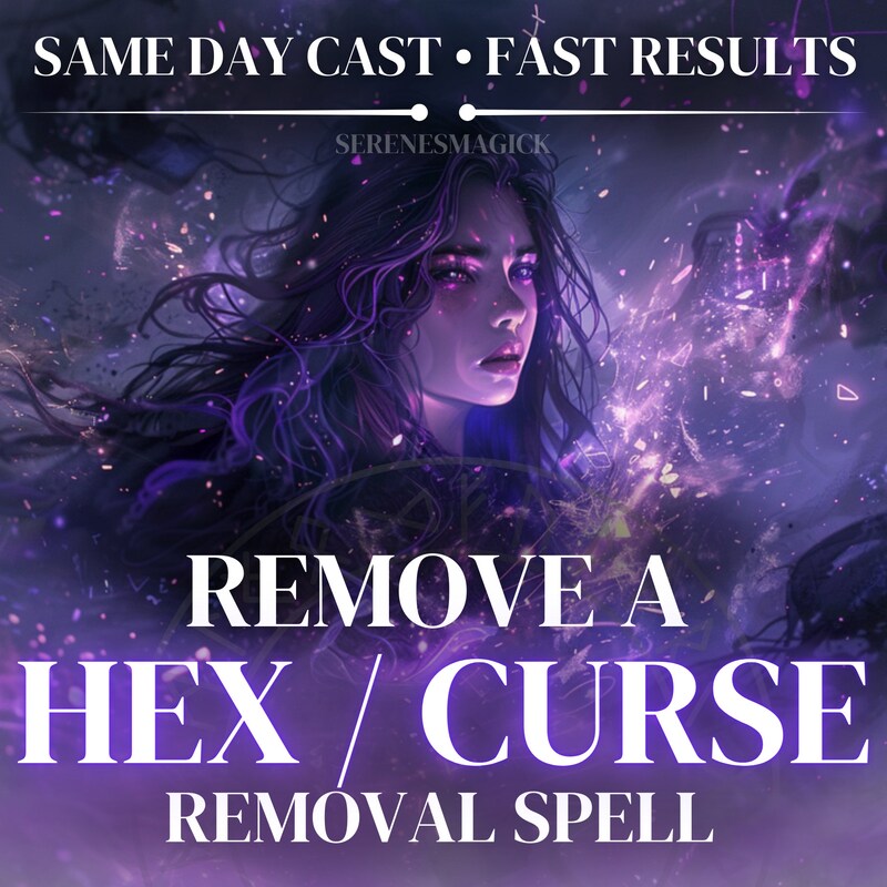 Curse Removal Spell - Etsy