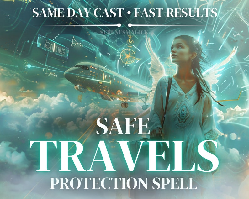 SAFE TRAVELS Spell | Ensure Journey Protection | Powerful Travel Safety ...
