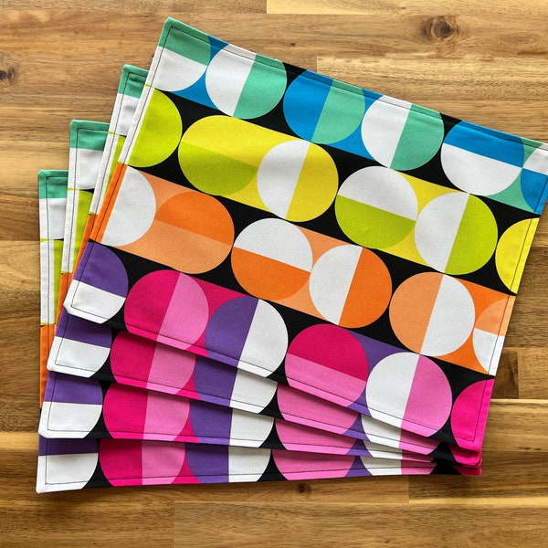 Bright Placemats - Etsy