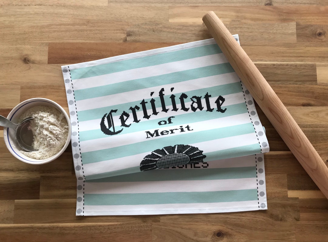 Dot Matrix "paper" Towel - Decorative Tea Towel // Print Shop // 80s ...