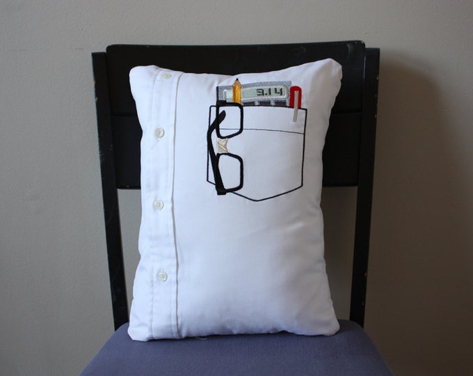 Nerd Pocket Pillow - Etsy