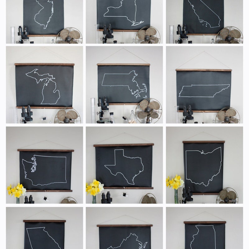 Chalkboard Shapes - Etsy