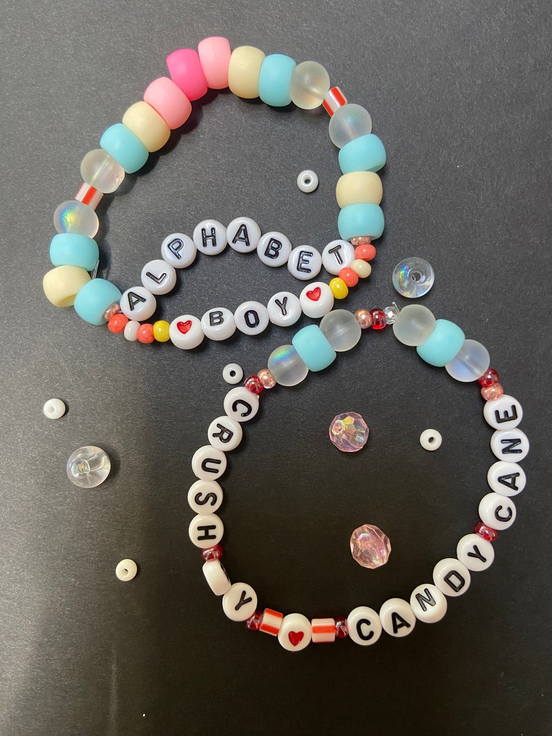 Melanie Martinez Inspired Friendship Bracelet - Alphabet Boy + Candy ...