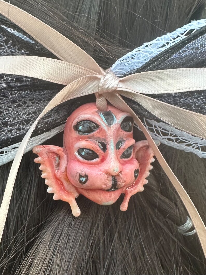 Spider Mask Hand Painted Mask Bow Inspired by Melanie Martinez With ...