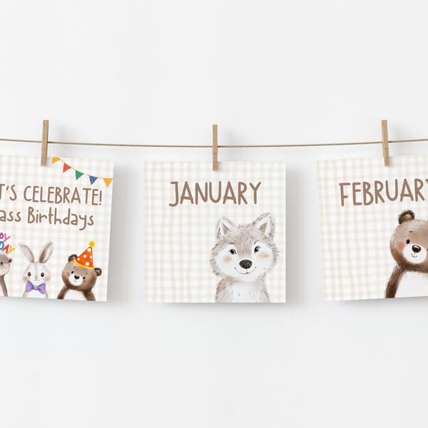 Woodland Birthday - Etsy