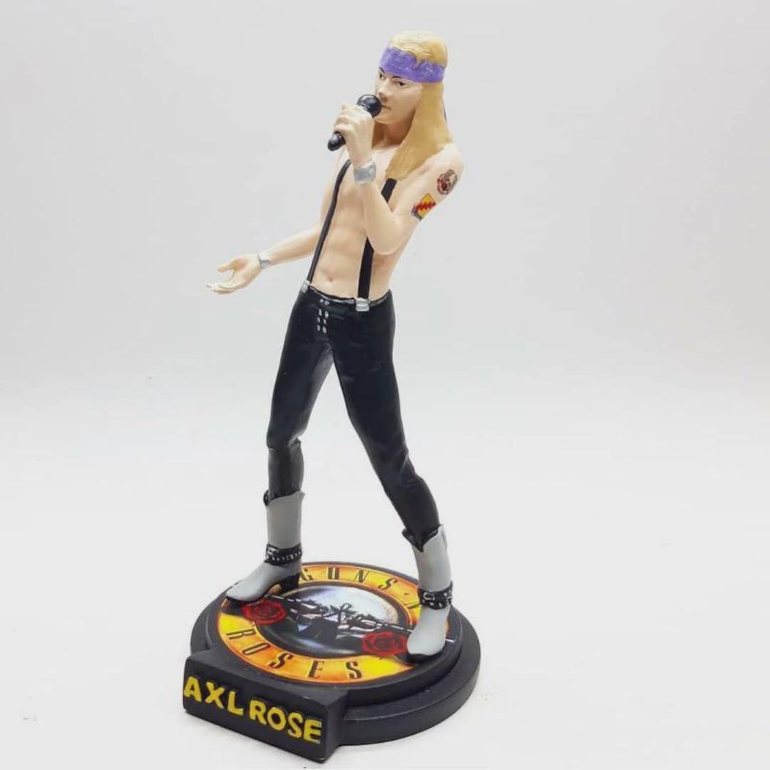 Handmade Axl Rose Action Figure | Guns N' Roses Collectible, 7 Inch - Etsy