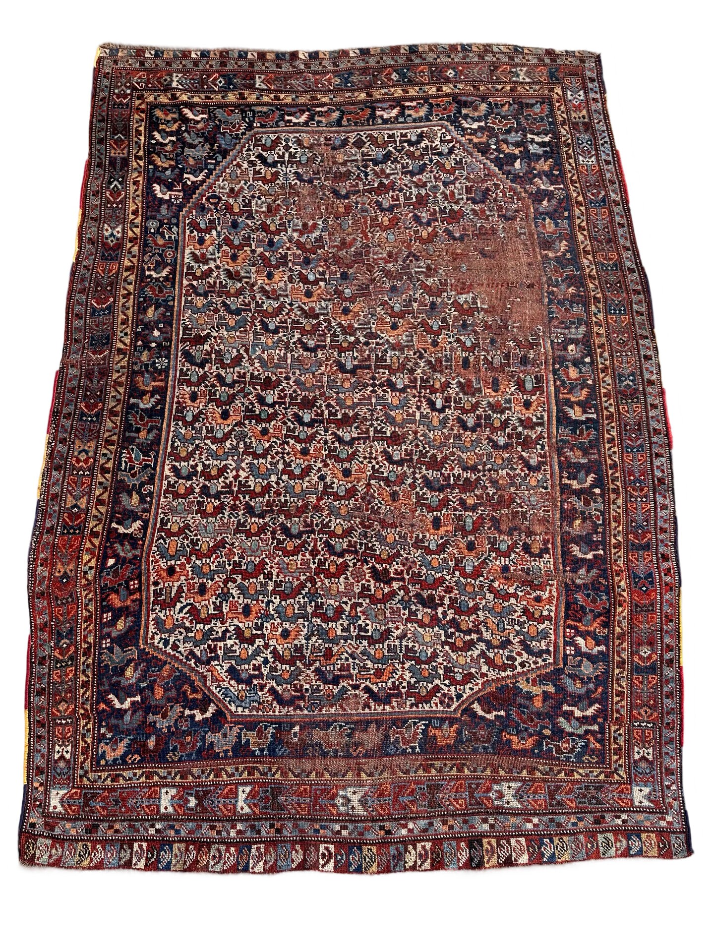 Antique Khamseh Rug - Etsy