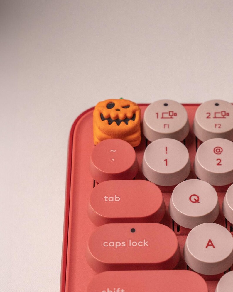 Pumpkin Keycap Keyboard 3D Printed Gift - Etsy