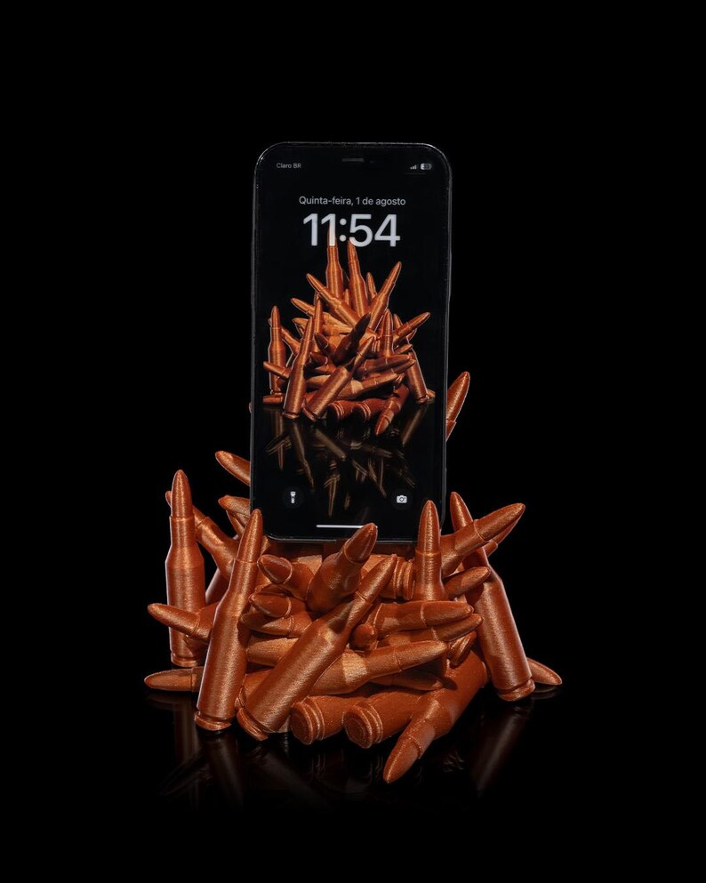 Bullets Phone Holder | 3D Printed |custom Colors | Decoration |gift - Etsy