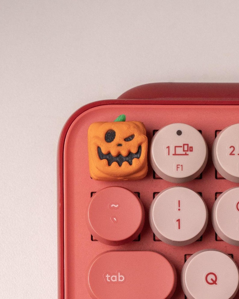 Pumpkin Keycap Keyboard 3D Printed Gift - Etsy