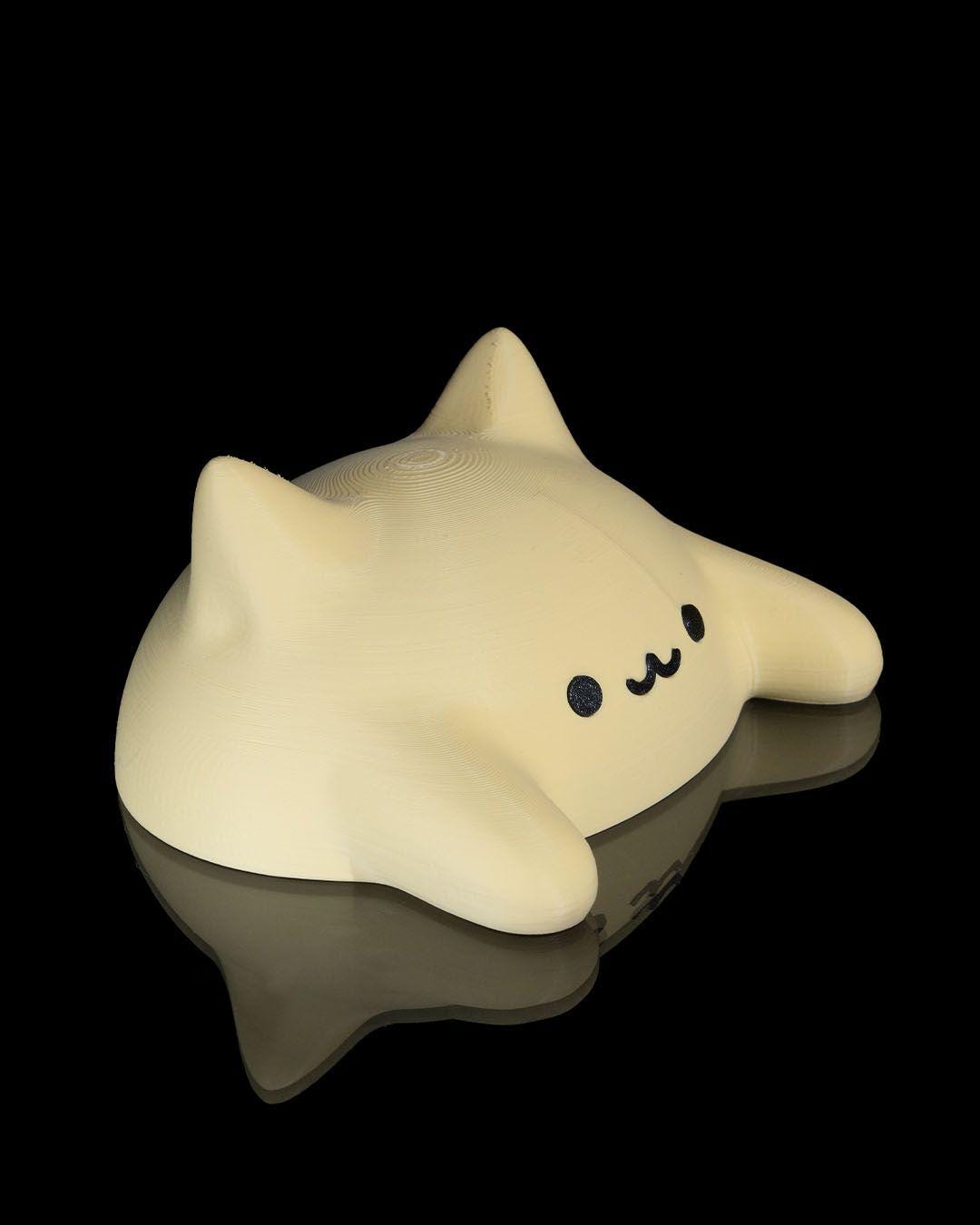 Blob Cat 3D Printed custom Colors Decoration gift - Etsy