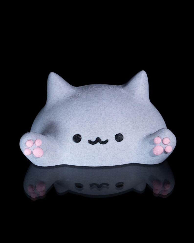 Blob Cat 3D Printed custom Colors Decoration gift - Etsy