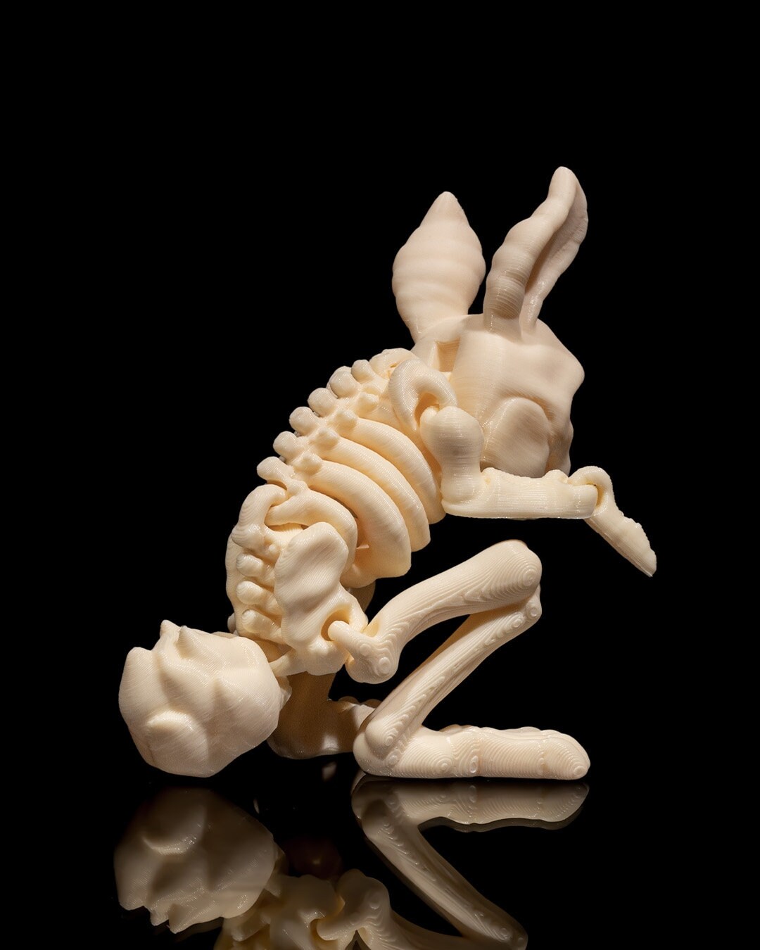 Skeleton Bunny | 3D Printed |custom Colors | Articulated | Gift - Etsy