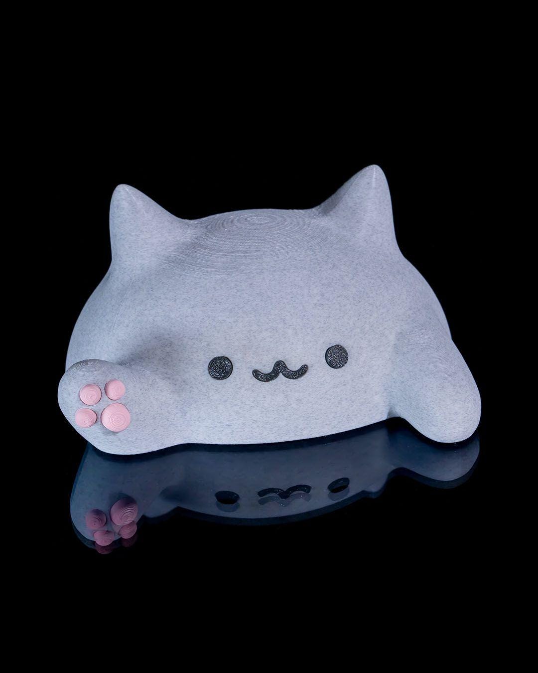 Blob Cat 3D Printed custom Colors Decoration gift - Etsy