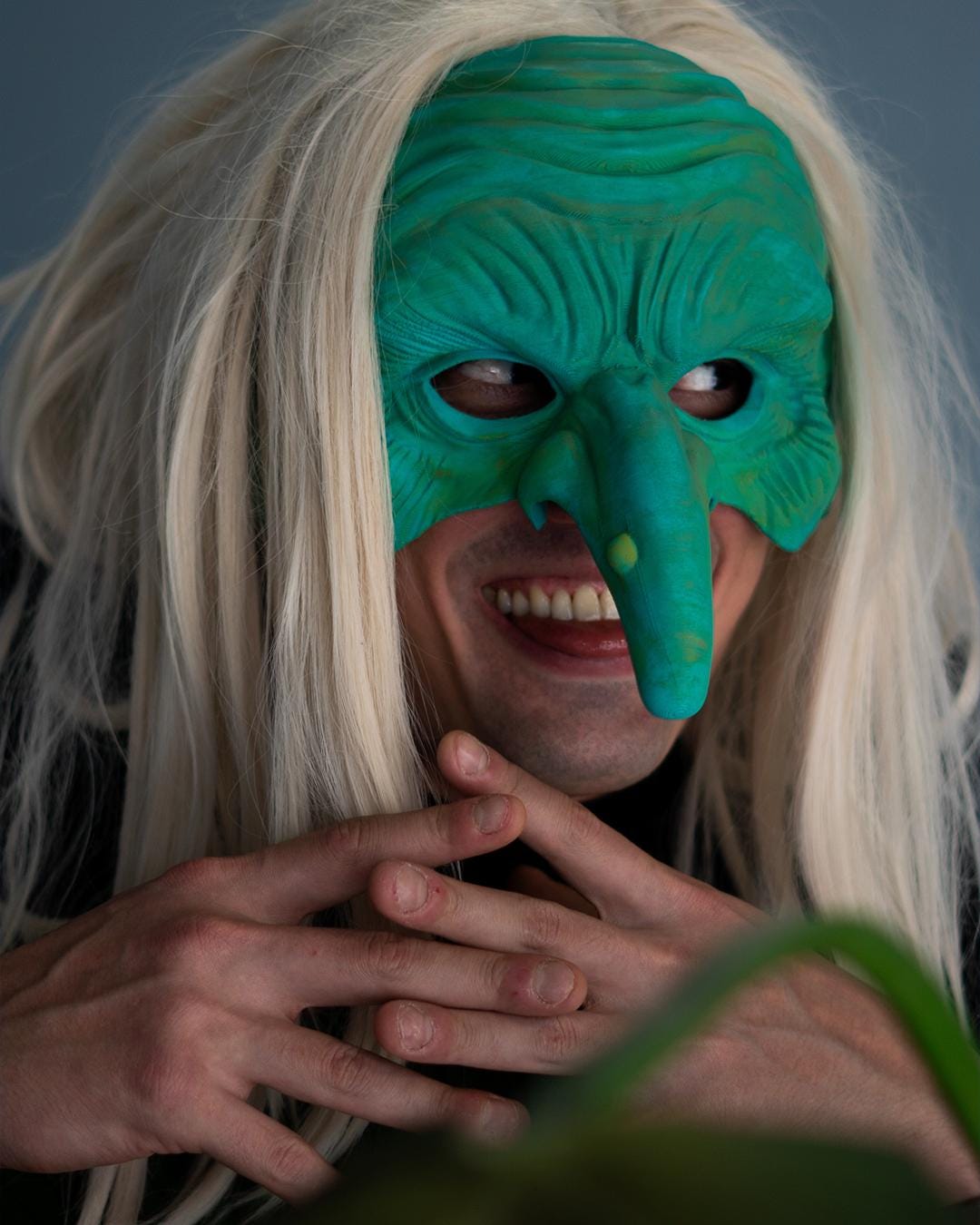 Cosplay Witch Mask Horror Custom Colors Halloween Gift - Etsy