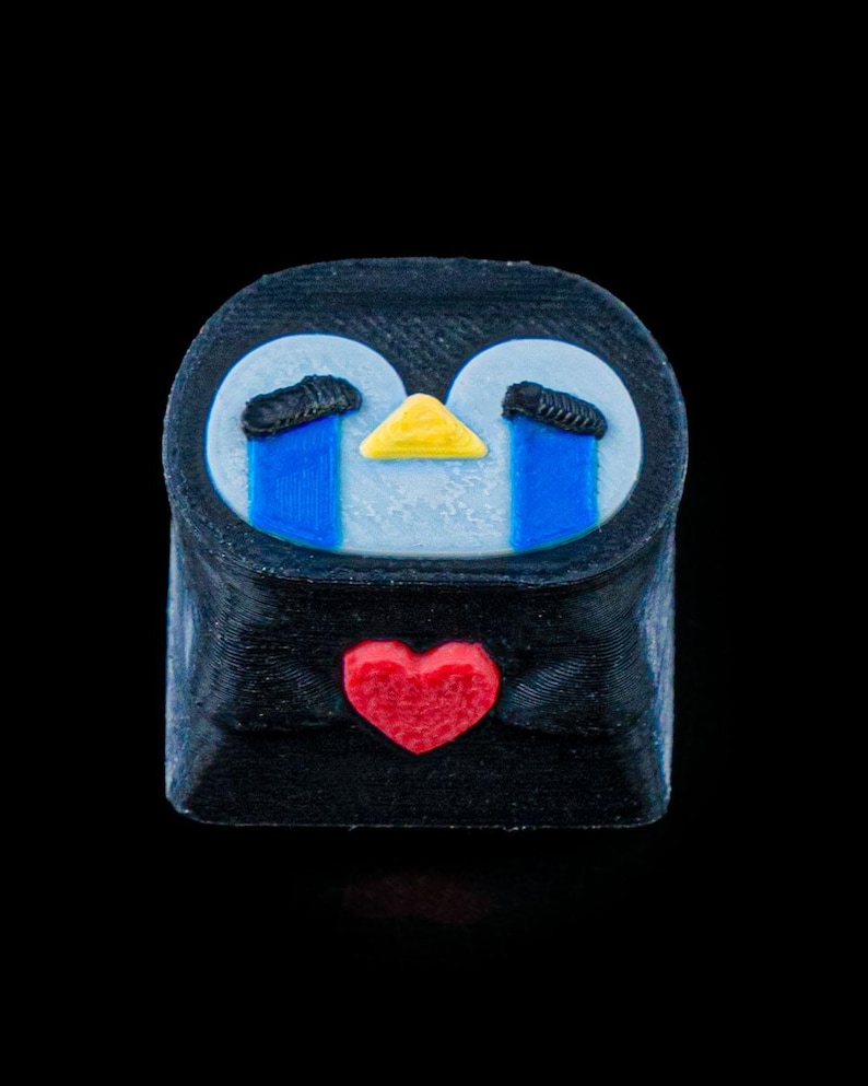Penguin Crying Keycap Keyboard 3D Printed Gift - Etsy