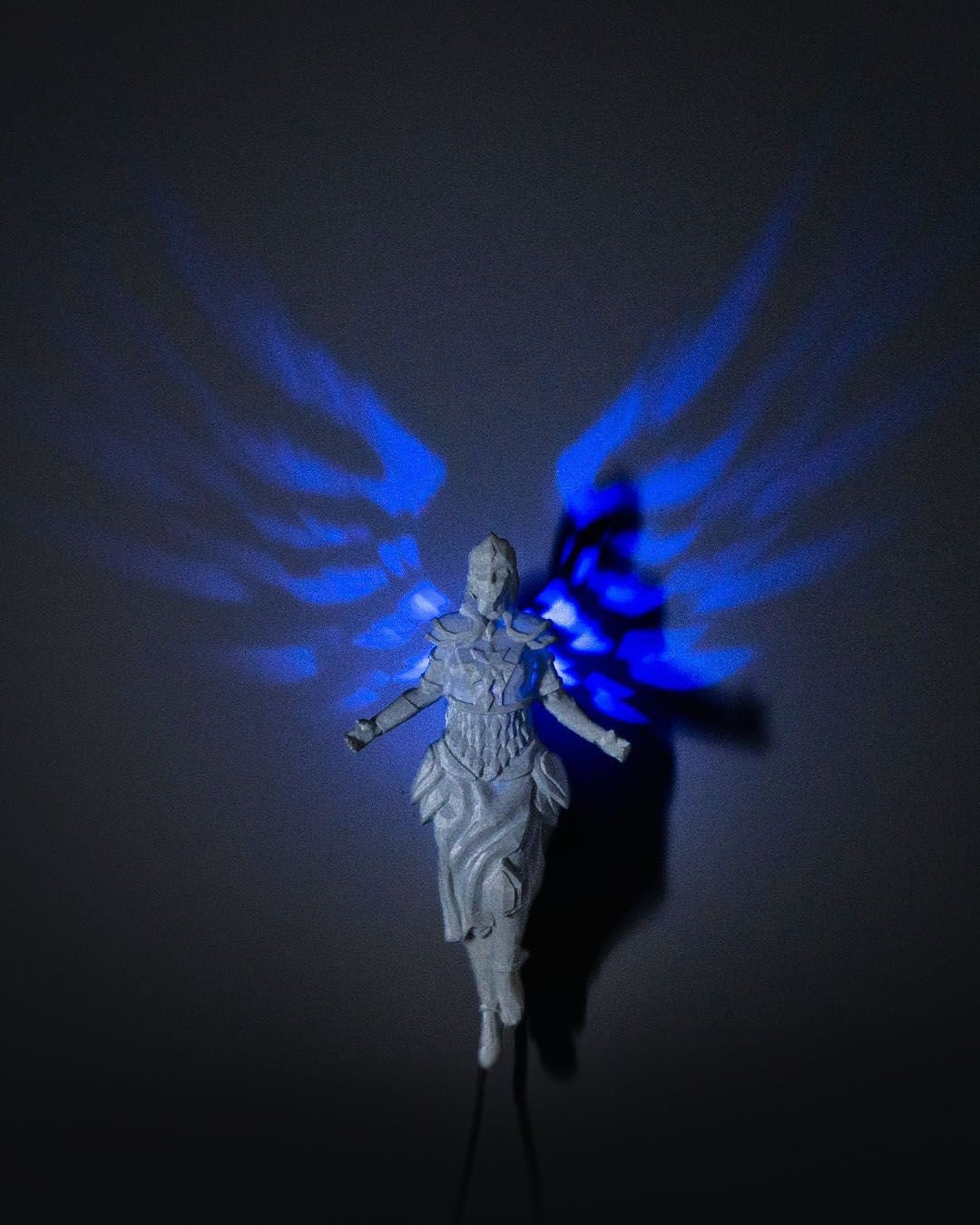 Valkyrie Wall Light | 3D Printed | Custom Colors | LED Night Light ...