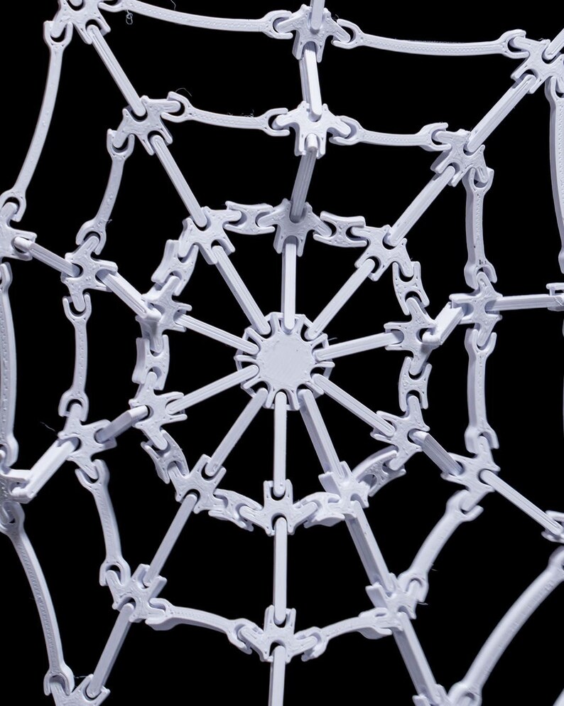 Spider Web Decoration | 3D Printed |custom Colors | Articulated | Gift ...