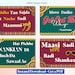 Nanka Mel & Dadka Mel Signs Combo Pack, Nanka Dadka Mel Wedding Props ...