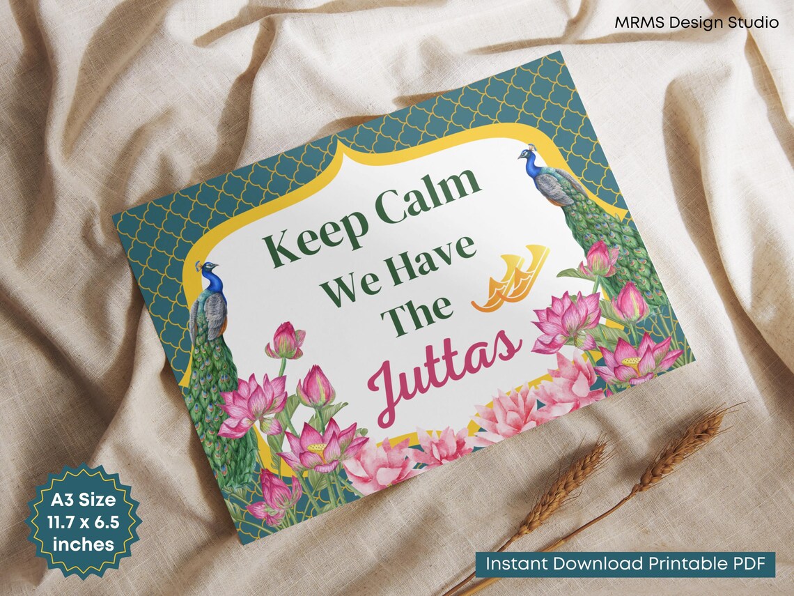 Jutta Churai Sign, Ribbon Ceremony Props, Indian Wedding Board Sign ...