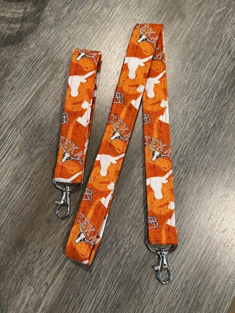 UT Lanyard and Wristlet Set - Keychain and Lanyard Set - Etsy