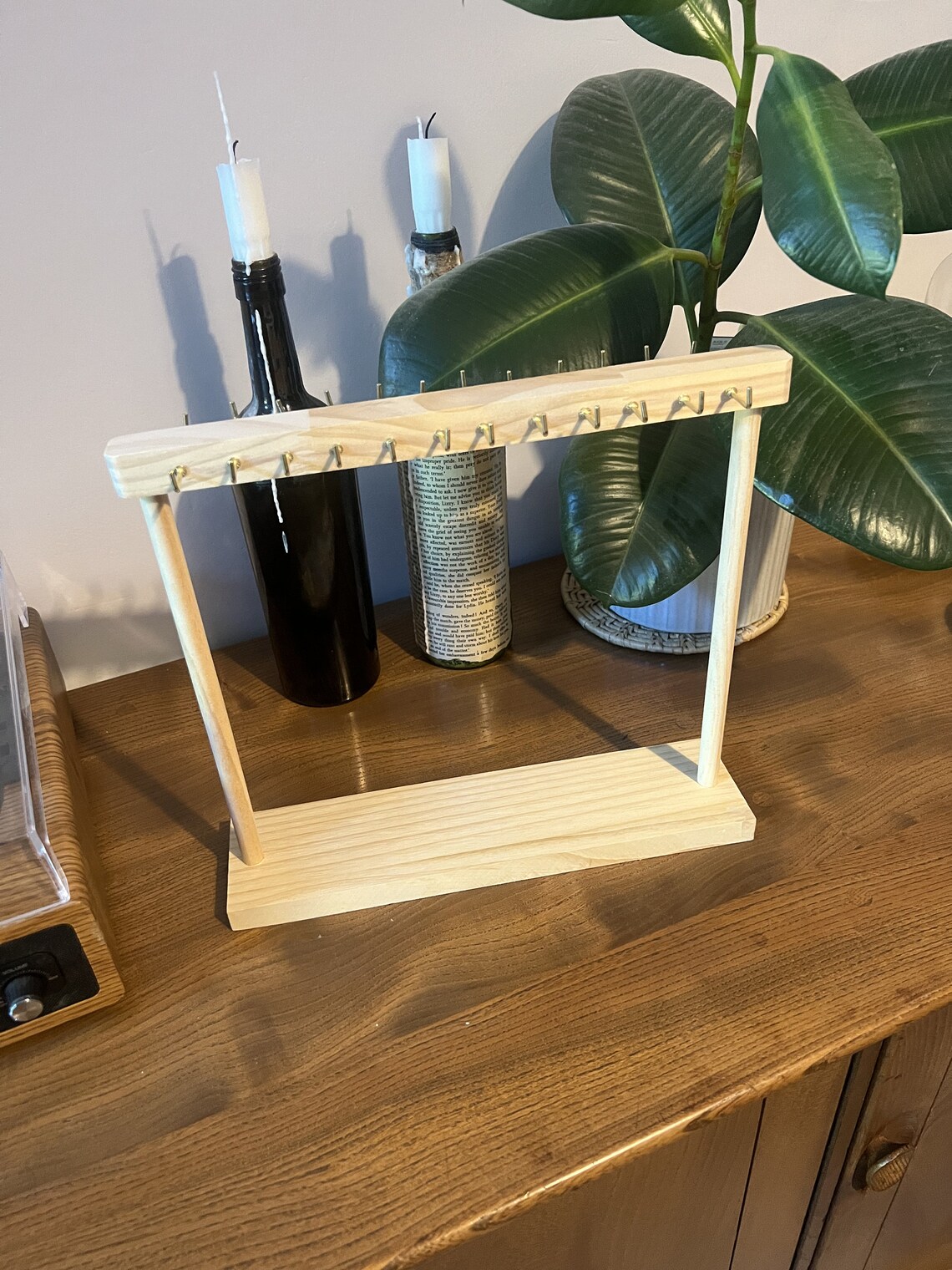 Wooden Jewellery Display Holder Display for Jewellery Bracelet Ring ...