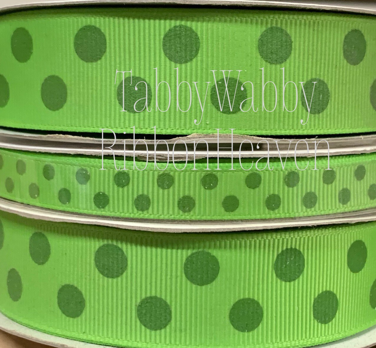 Sewing & Needlecraft Custom polka dots 4 yards 78 TWRH Craft Supplies ...