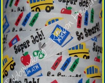 School Bus Ribbon - Etsy