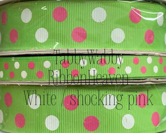 Sewing & Needlecraft Custom polka dots 4 yards 78 TWRH Craft Supplies ...