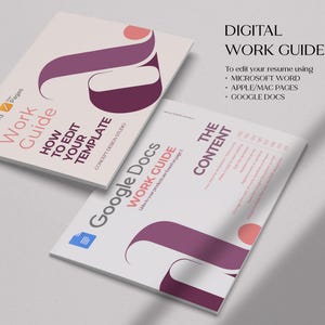 Simple Modern Resume Template | Word, Apple Pages & Google Docs ...