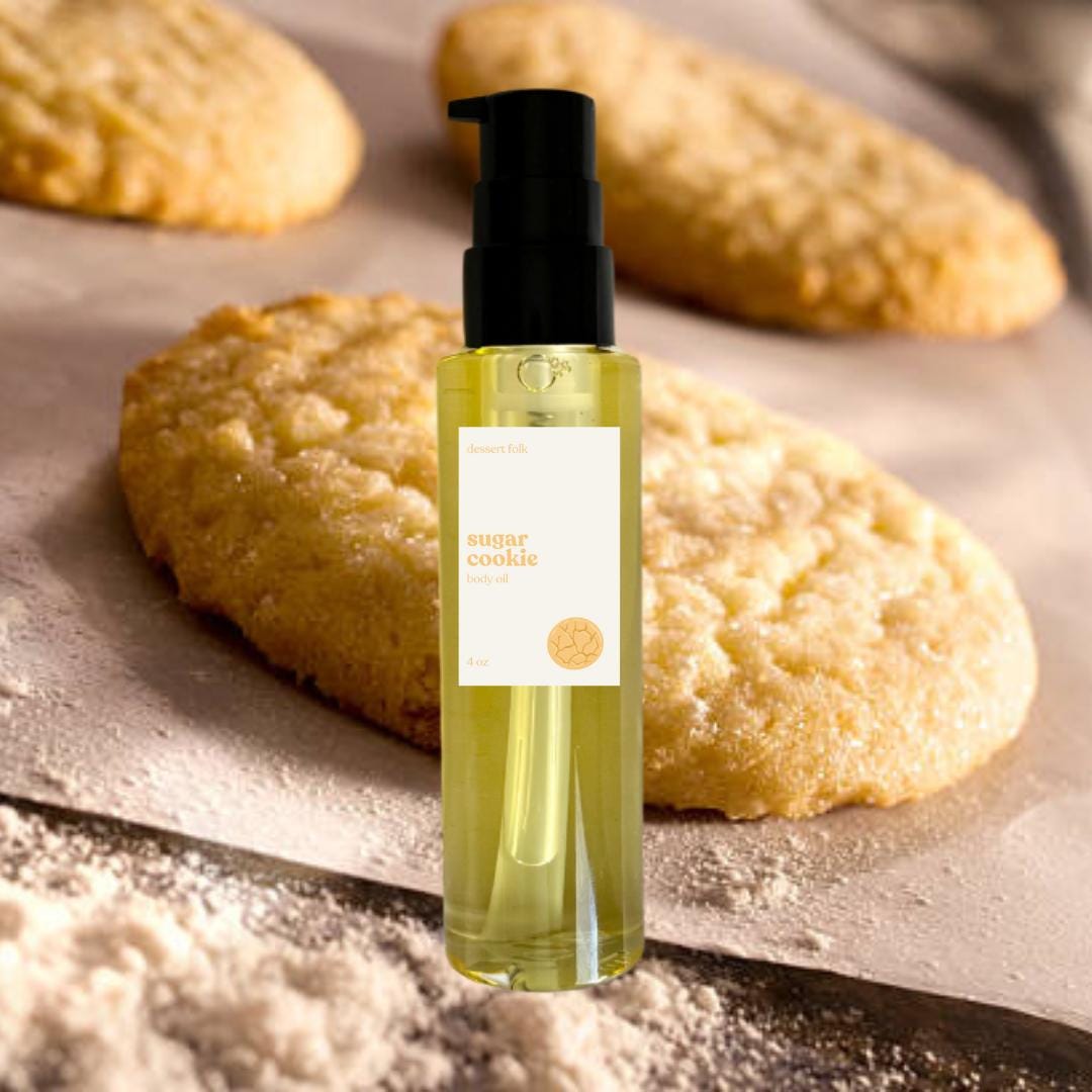 Sugar Cookie Body Oil Sugar Cookie Scented Moisturizer Sugar Cookie ...