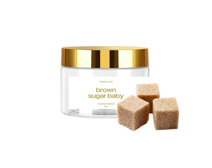 Brown Sugar Baby Dusting Powder | Talc-free Powder | Gourmand Body ...