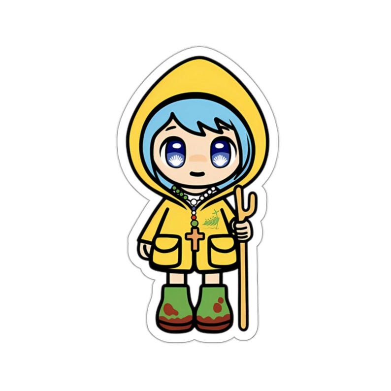 Funny Luce Catholic Jubilee Year Sticker | Waterproof Religious Vinyl ...