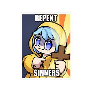 Funny Luce Catholic Jubilee Year Sticker | Waterproof Religious Vinyl ...