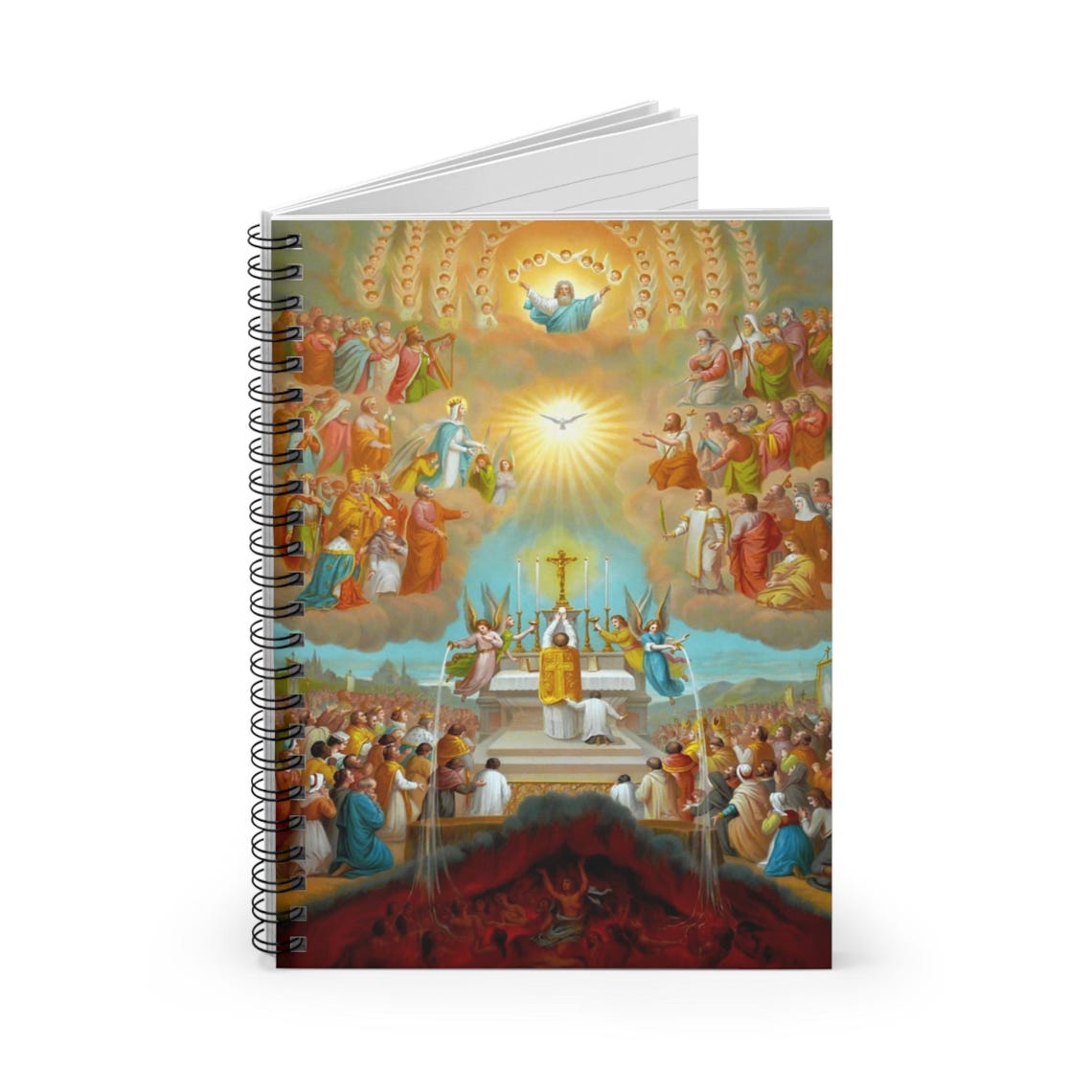 The Holy Mass Catholic Communion of the Saints Notebook, Adoration ...