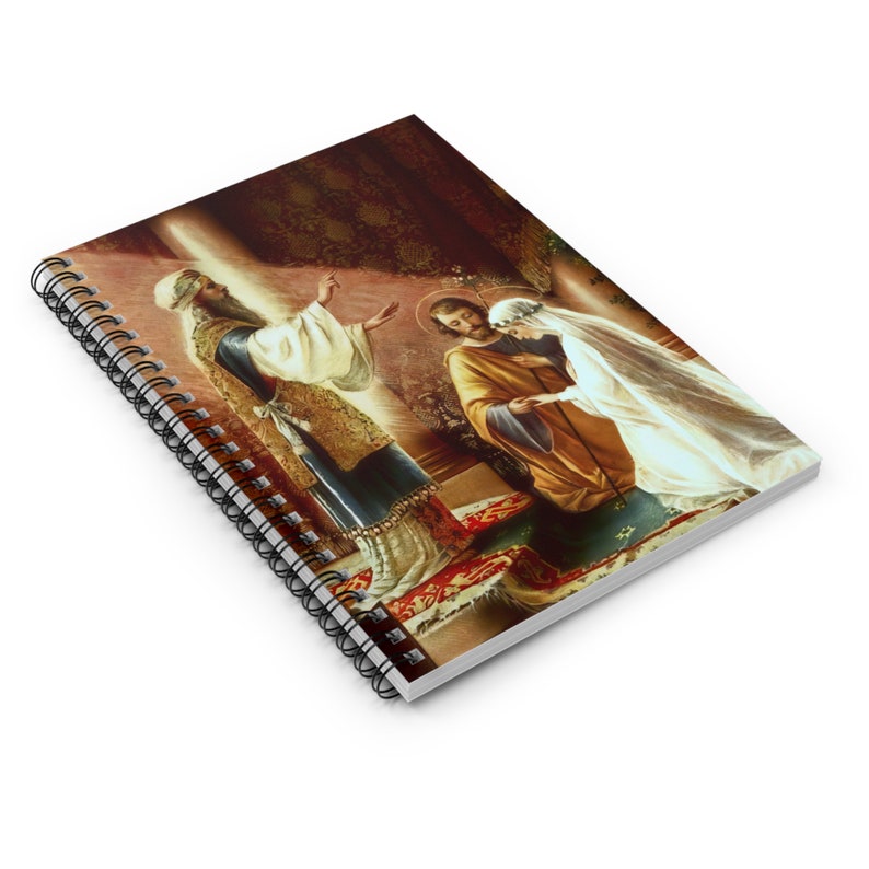 Wedding Notebook Mary and Joseph Catholic, Eucharistic Adoration ...