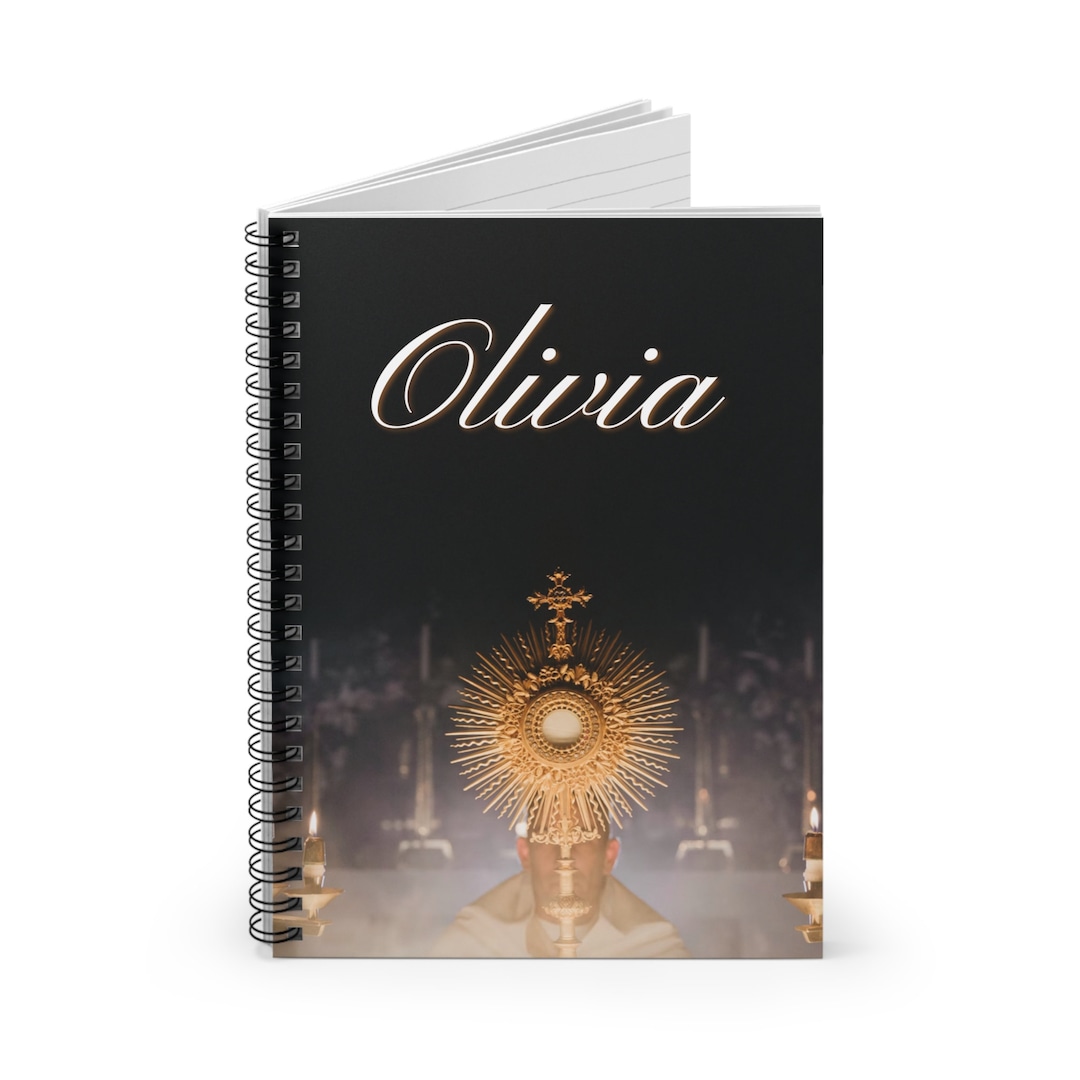 Custom Sacred Heart of Jesus Journal, Prayer Journal, Religious Journal ...