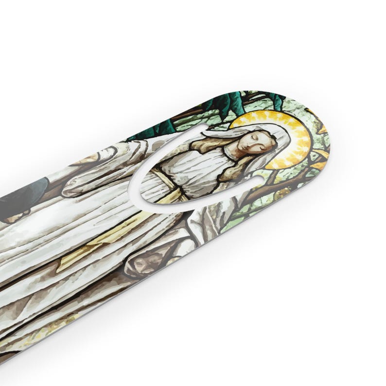 Our Lady of Champion Stained Glass Style Bookmark, Champion Shrine ...